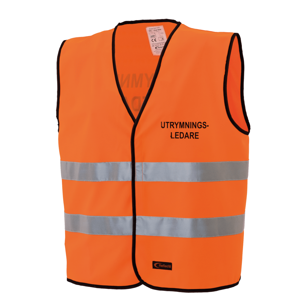 Evacuation Responsible and Visitors - Reflectil