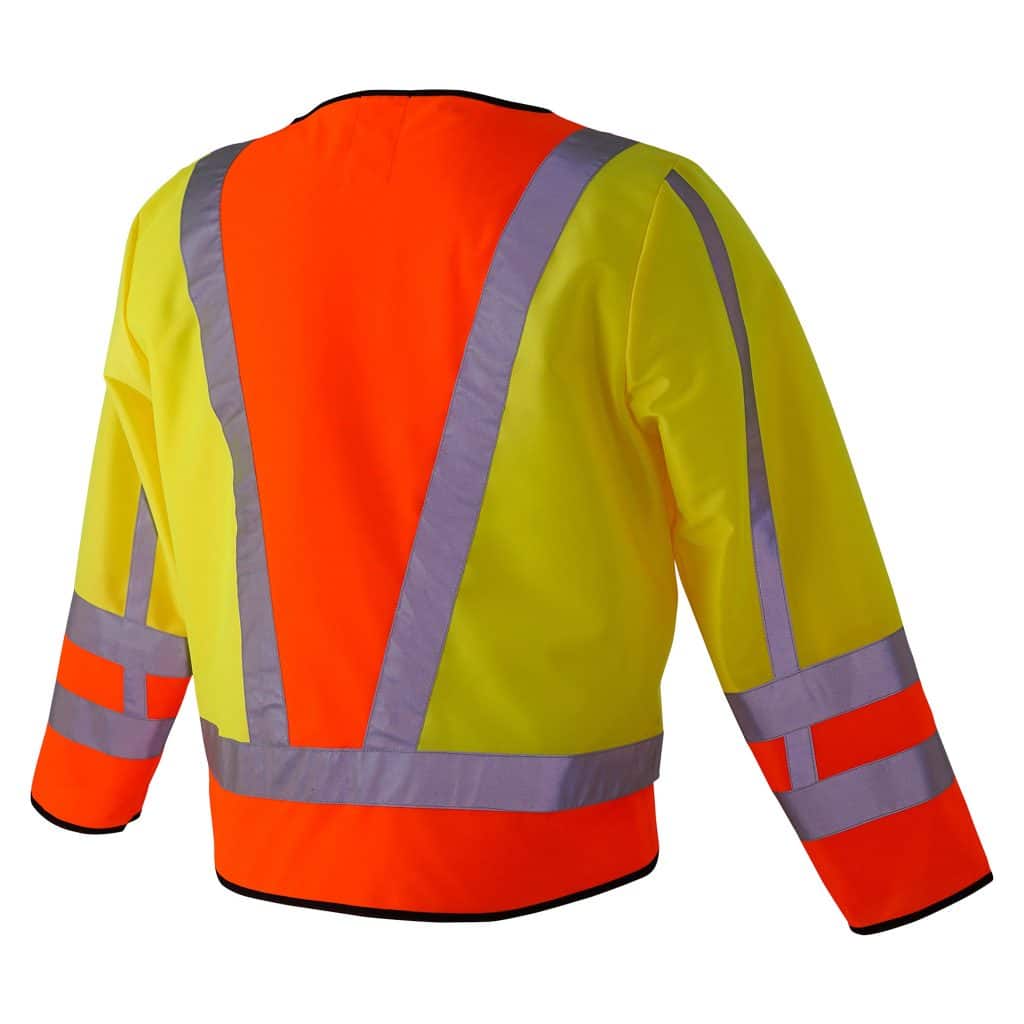High Visibility Jacket for Traffic Routing - Reflectil