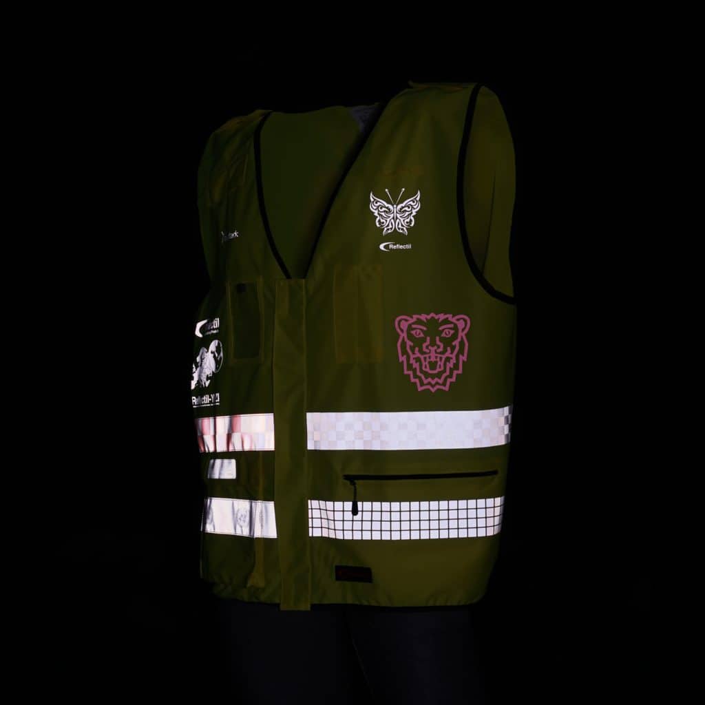 Logos on Vests - Reflectil